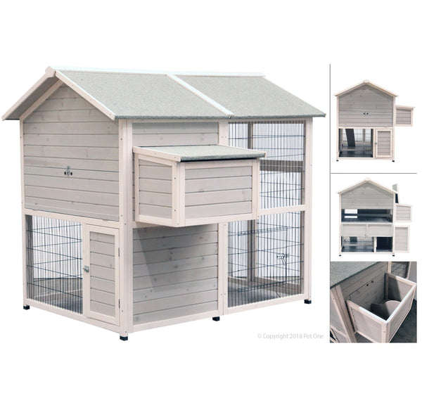 Pet One Chicken House Two Storey - Enfield Produce