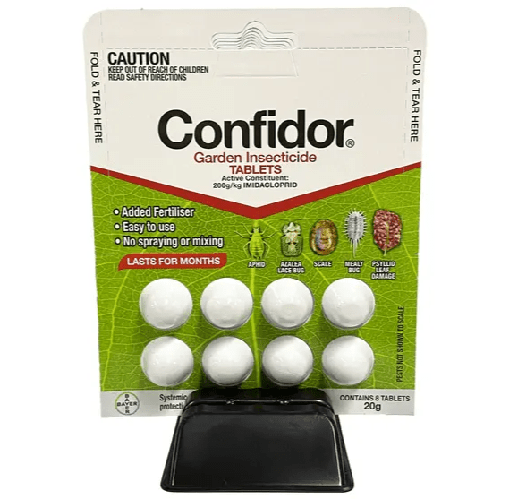 Confidor Tablets Garden Insecticide Imidacloprid (8 tablets) 20g ...