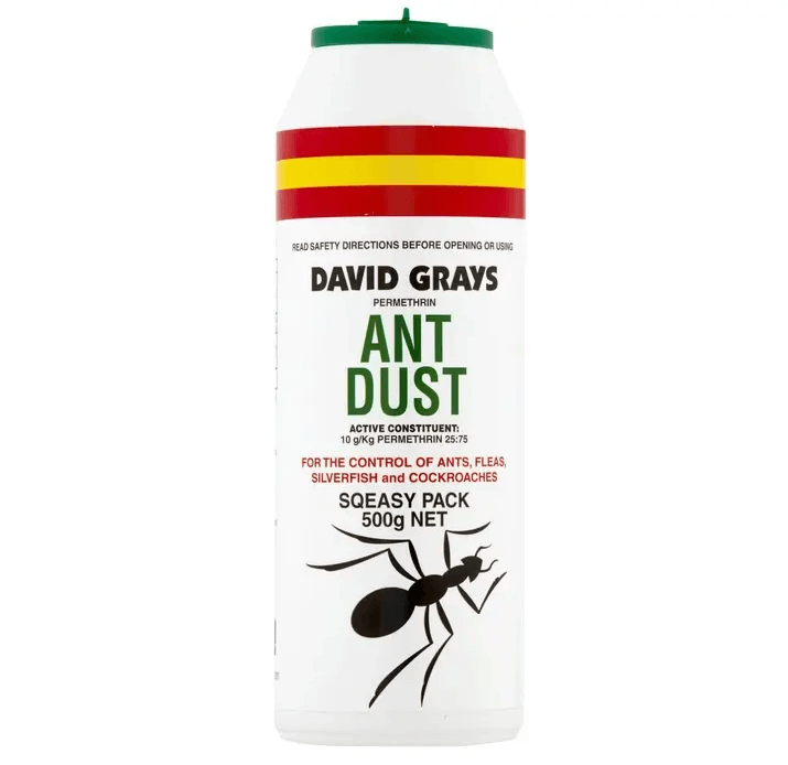 David Grays Ant Dust Permethrin Insecticide Powder 500g - Enfield Produce