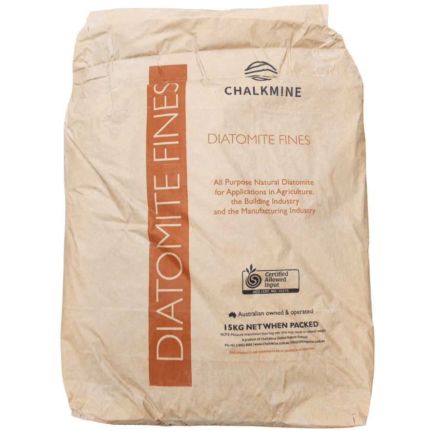 Diatomite Fines Powder: Organic Diatomaceous Earth - Enfield Produce