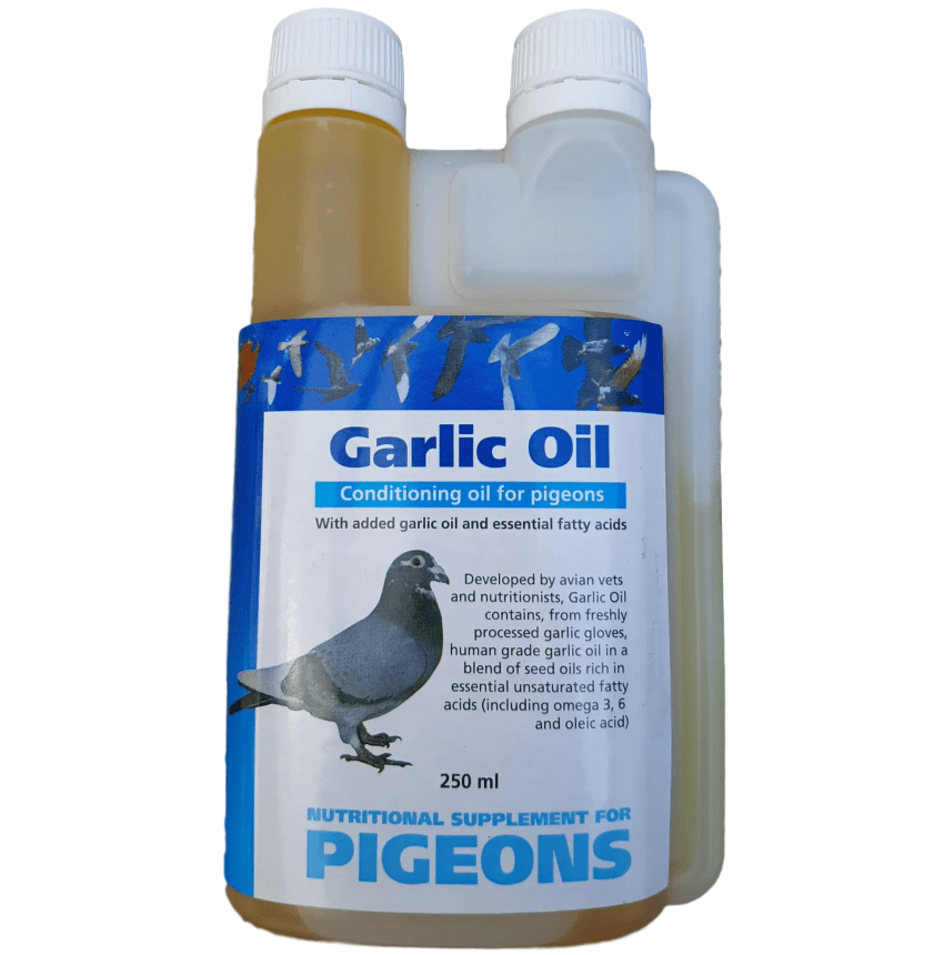 Dr Colin Walker Garlic Pigeon Oil 250mL - Enfield Produce