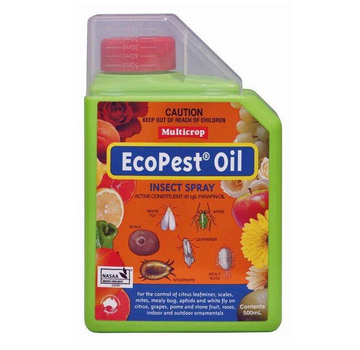 Multicrop EcoPest Oil Insect Spray 500ml Concentrate - Enfield Produce