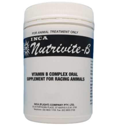Inca Nutrivite-B Vitamin For Racing Animals - Enfield Produce