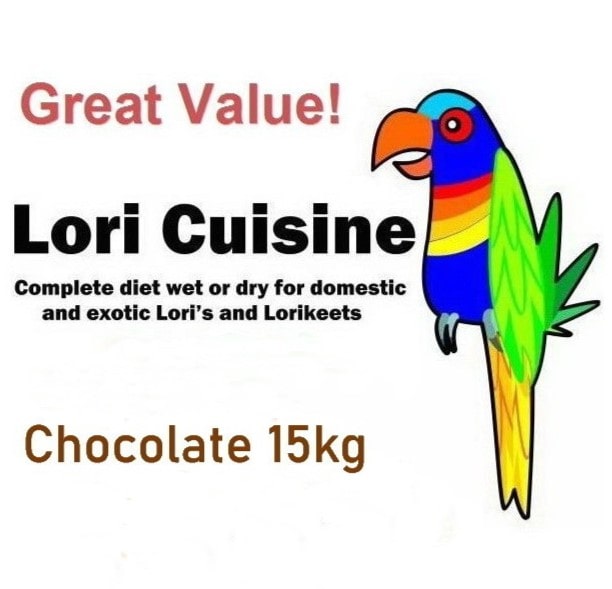 Lori Cuisine Lorikeet Food CHOCOLATE 15kg - Enfield Produce