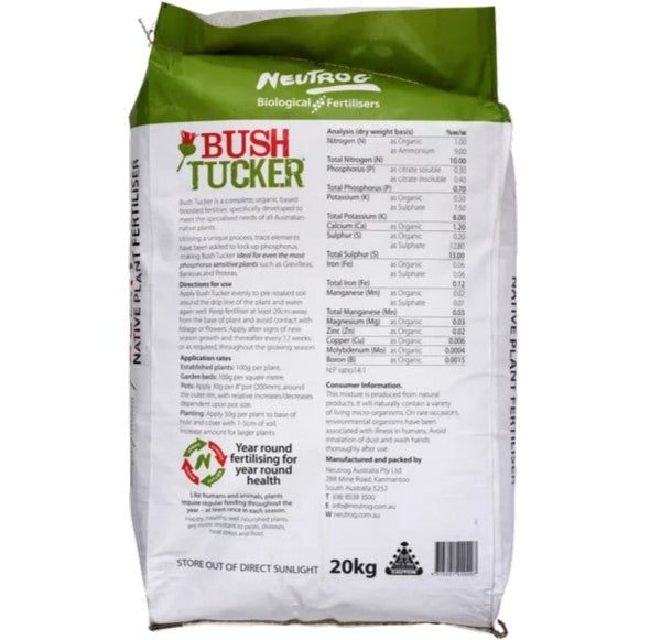 Neutrog Bush Tucker Native Plant Fertiliser 20 kg - Enfield Produce
