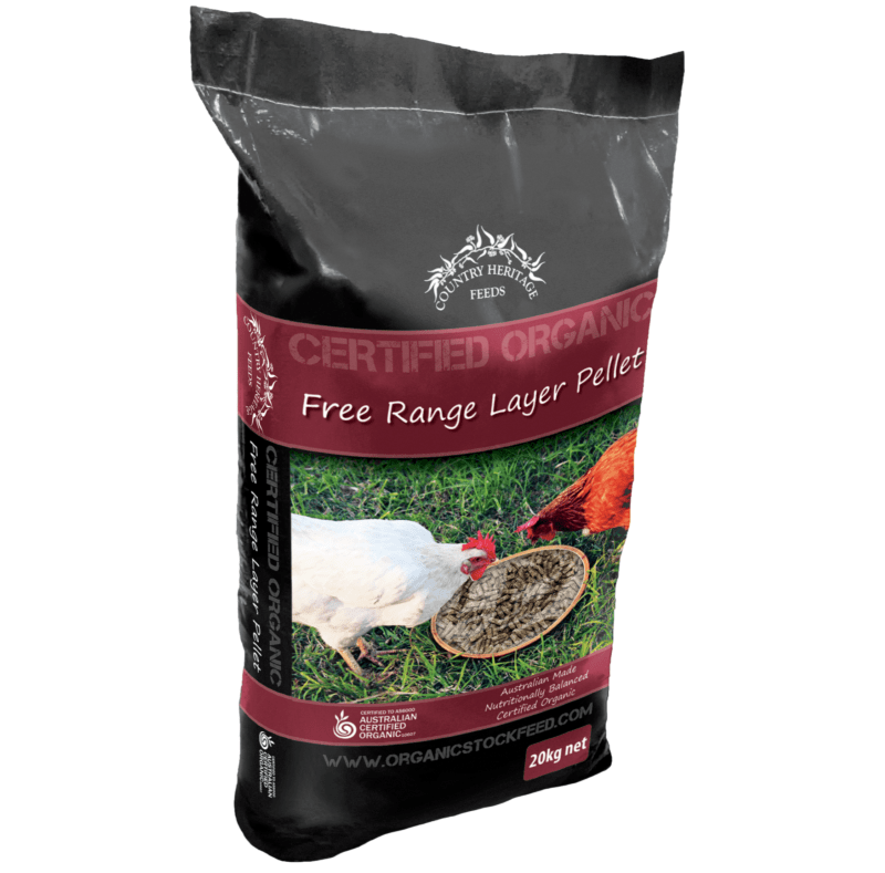 Organic Free Range Layer Pellets Chicken Feed 20kg - Enfield Produce