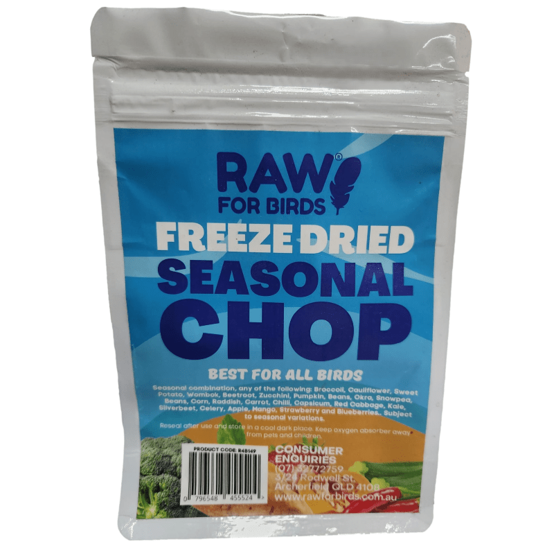 Raw For Birds Freeze Dried Seasonal Chop - Enfield Produce