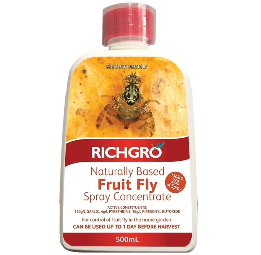 Richgro Naturally Based Fruit Fly Spray Concentrate 500mL - Enfield Produce