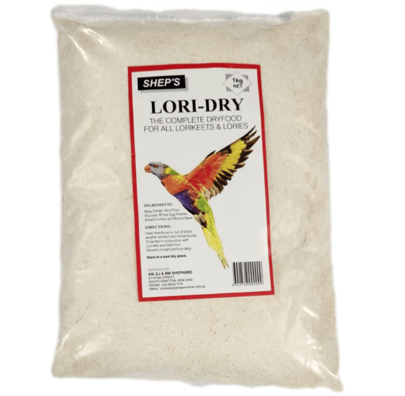 Sheps Lori Dry Lorikeet Food - Enfield Produce