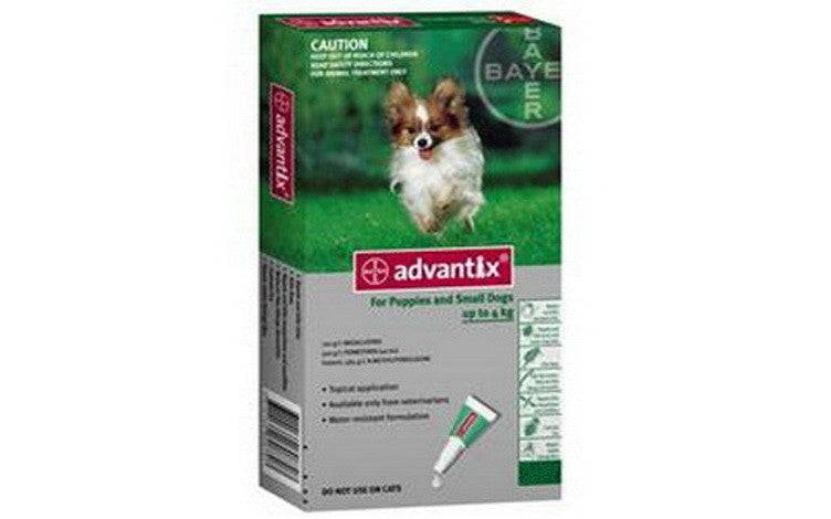 Advantix Small Dog 0-4kg 6 months - Enfield Produce