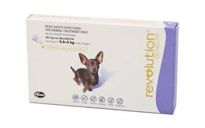 Revolution Small Dog 2.6-5kg 3 months - Enfield Produce
