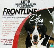 Frontline Plus Flea Control - XL Dog 40 to 60 kg 6 months - Enfield Produce