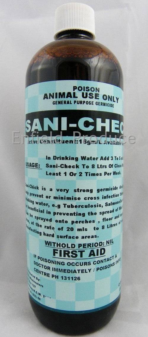 Sani-Check 500mL (Germicide) (P&S) (DISC) - Enfield Produce