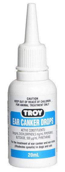Troy Ear Canker Drops 20ml - Enfield Produce