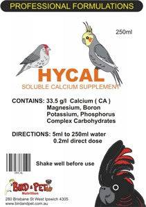 Hycal Soluble Calcium For Birds 500ml (disc) - Enfield Produce