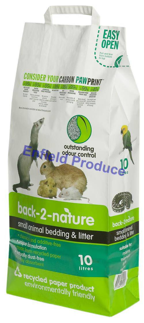 Back-2-Nature Small Animal Bedding & Litter 10L - Enfield Produce