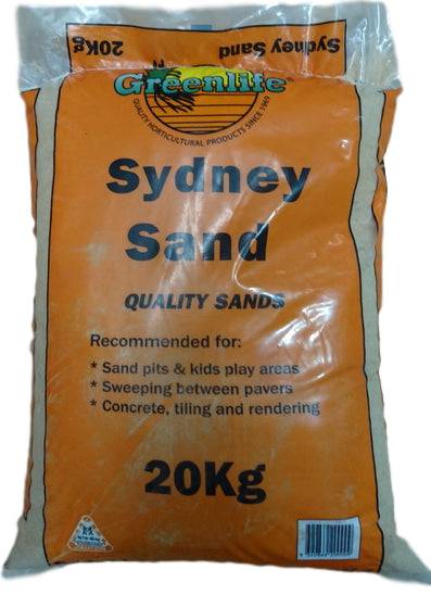 Greenlife Sydney Sand 20Kg - Enfield Produce
