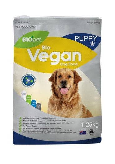 Biopet Vegan Puppy 6 x 1.25kg (7.5kg) (DISC) - Enfield Produce