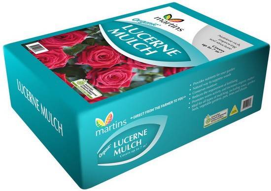 Martins Lucerne Mulch (Organic) 48L - Enfield Produce