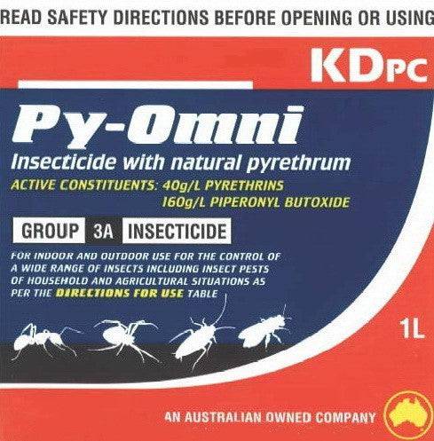 Py-Omni Insecticide with Natural Pyrethrum (Fogging Compatible) 1L ...