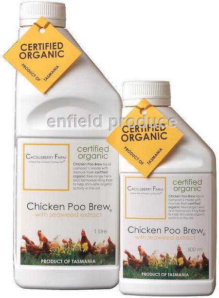 Chicken Poo Brew 500ml - Enfield Produce