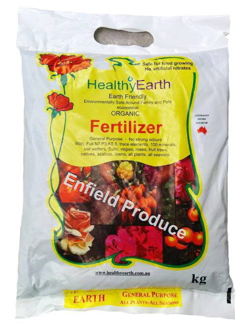 Healthy Earth Organic Fertilizer - Enfield Produce