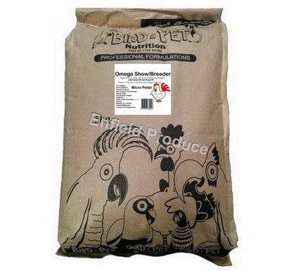 Omega Show Chicken Layer Pellets (B & P Nutrition) - Enfield Produce
