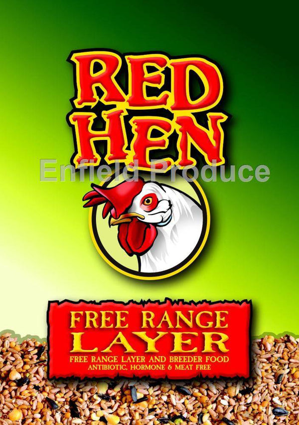 Red Hen Free Range Chicken Layer (Green) - Enfield Produce